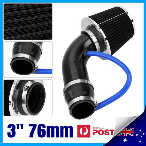 Car Cold Air Intake Filter Induction Kit Pipe Power Flow Hose System ...
