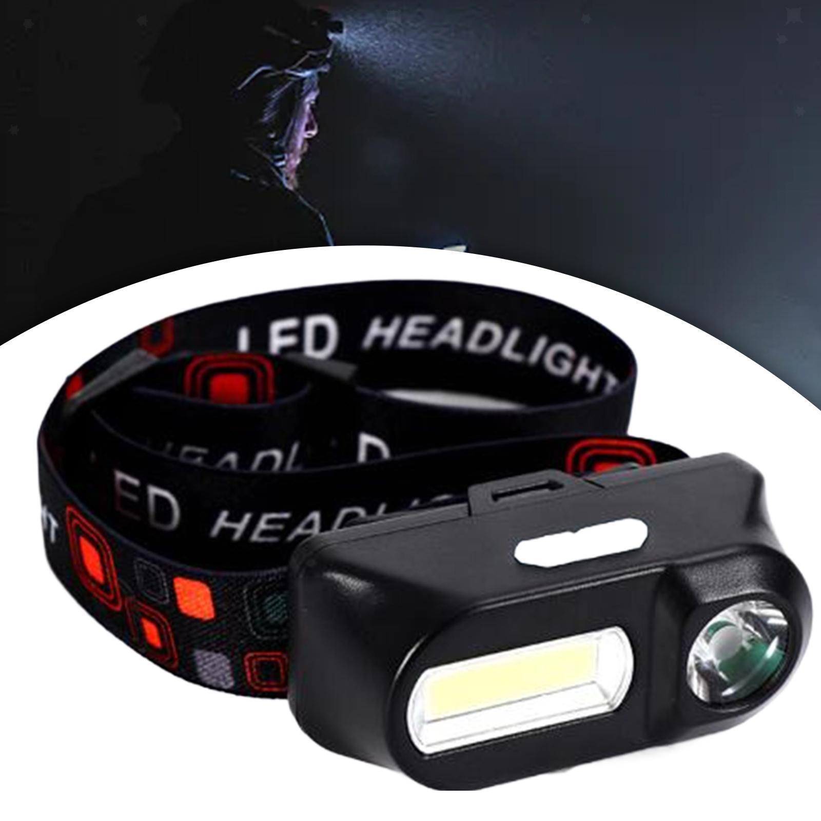 Outdoor LED Headlight Handsfree Camping Headlight for Running Hiking | eBay