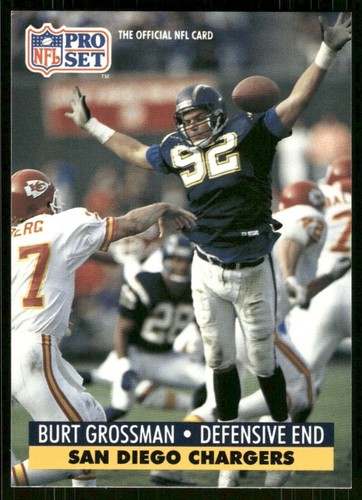 1991 Pro Set #283 Burt Grossman | eBay
