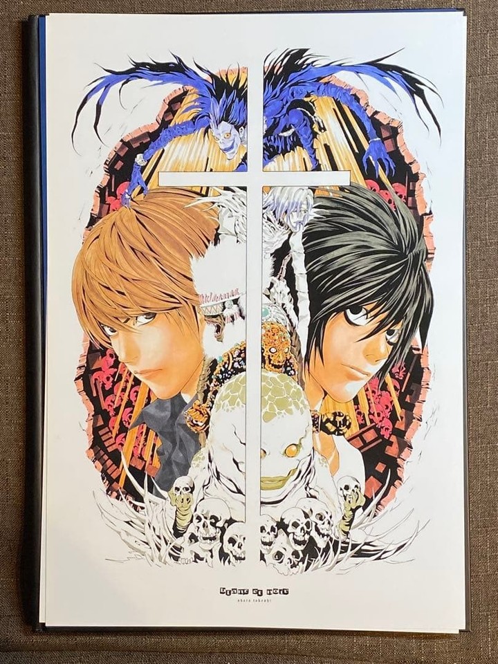 Takeshi Obata Art Book blanc et noir DEATH NOTE Hikaru no Go ...