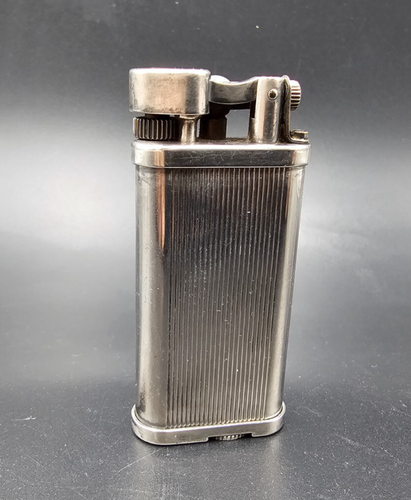 DUNHILL UNIQUE Briquet Essence Plaqué Argent - Lighter Petrol Silver ...