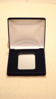 Blue Velvet Box for 1 NGC Certified Coin Slab, Platinum, Gold, Silver ...