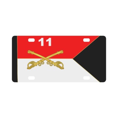 License Plate - Army - 11th Armored Cavalry Regiment - Guidon | eBay