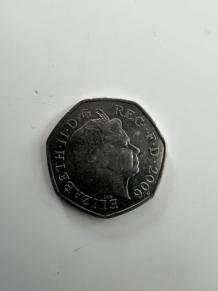 Extremely Rare 2006 Victoria Cross 50p Coin - Commemorative VC Fifty ...