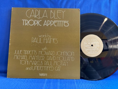CARLA BLEY TROPIC APPETITES WATT 1. ORIGINAL USA LP NEAR MINT | eBay