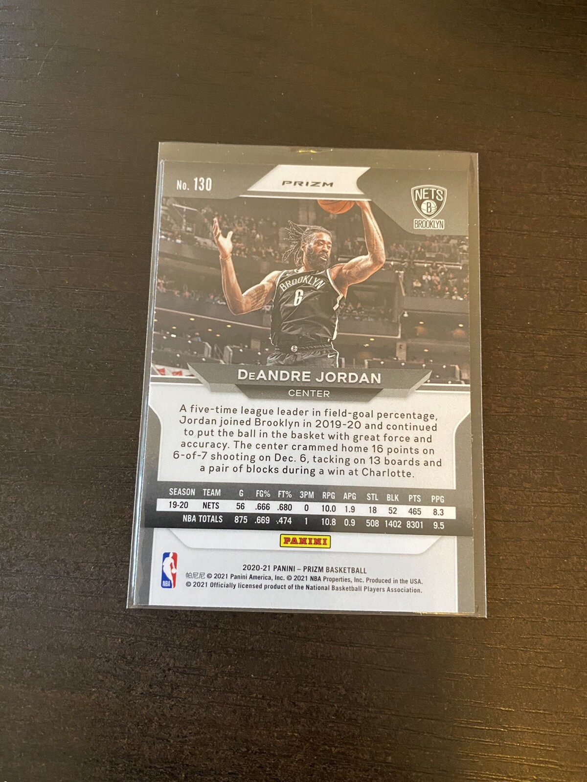 2020-21 Panini Prizm - Silver Prizm #130 DeAndre Jordan for sale online ...