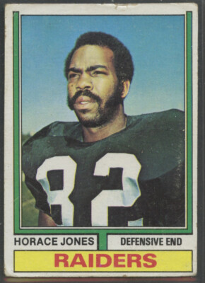 1974 Topps #429 Horace Jones Oakland Raiders | eBay