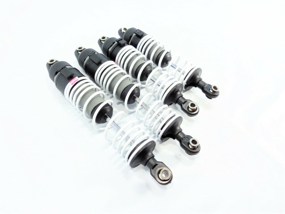Traxxas Rustler 4x4 Set of Ultra Shocks Front Rear with Springs Slash ...