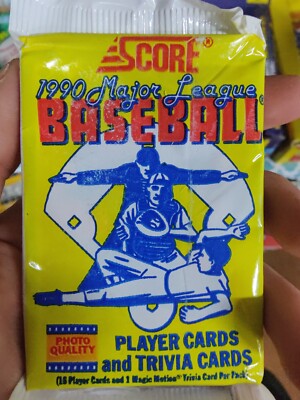 1990 score major league baseball 15 pack | eBay