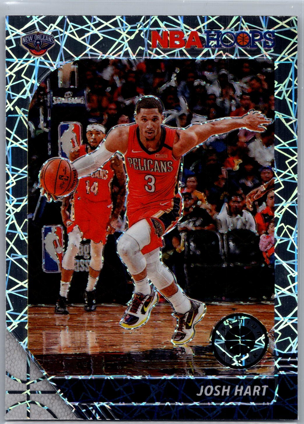 2019-20 Hoops Premium Stock Lazer #117 Josh Hart NBA Basketball Card ...