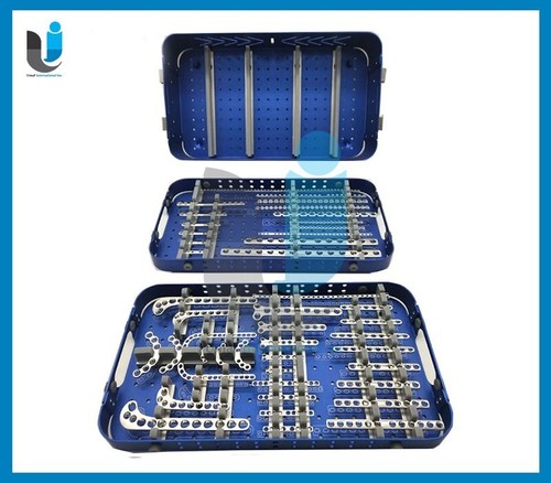 Orthopedic Implants Small Animal Bone Plate Set stainless Steel For ...