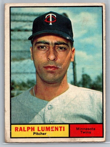 1961 Topps 469 Ralph Lumenti Good Twins | eBay
