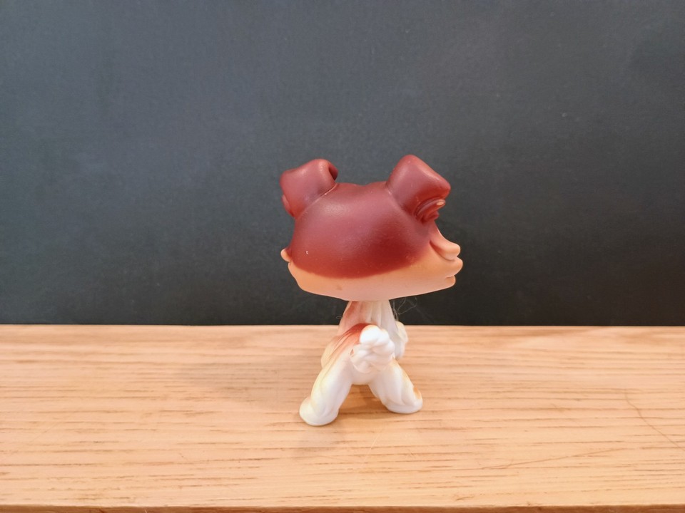 LPS Sage Collie #58 Paw Up Authentic Littlest Pet Shop with Carry Case ...