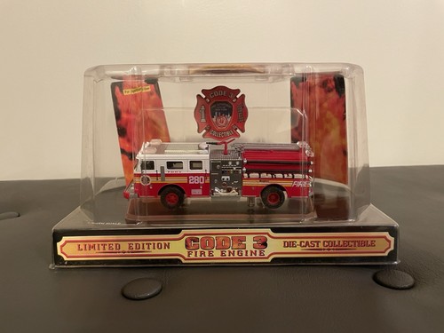 Code 3 FDNY F.D.N.Y. Fire Engine Pumper Truck #280- Seagrave - 02453 | eBay