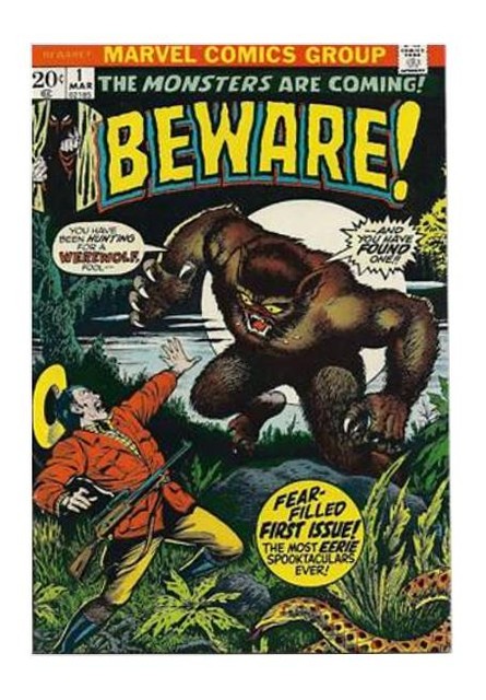 Beware #1 (Mar 1973, Marvel) for sale online | eBay