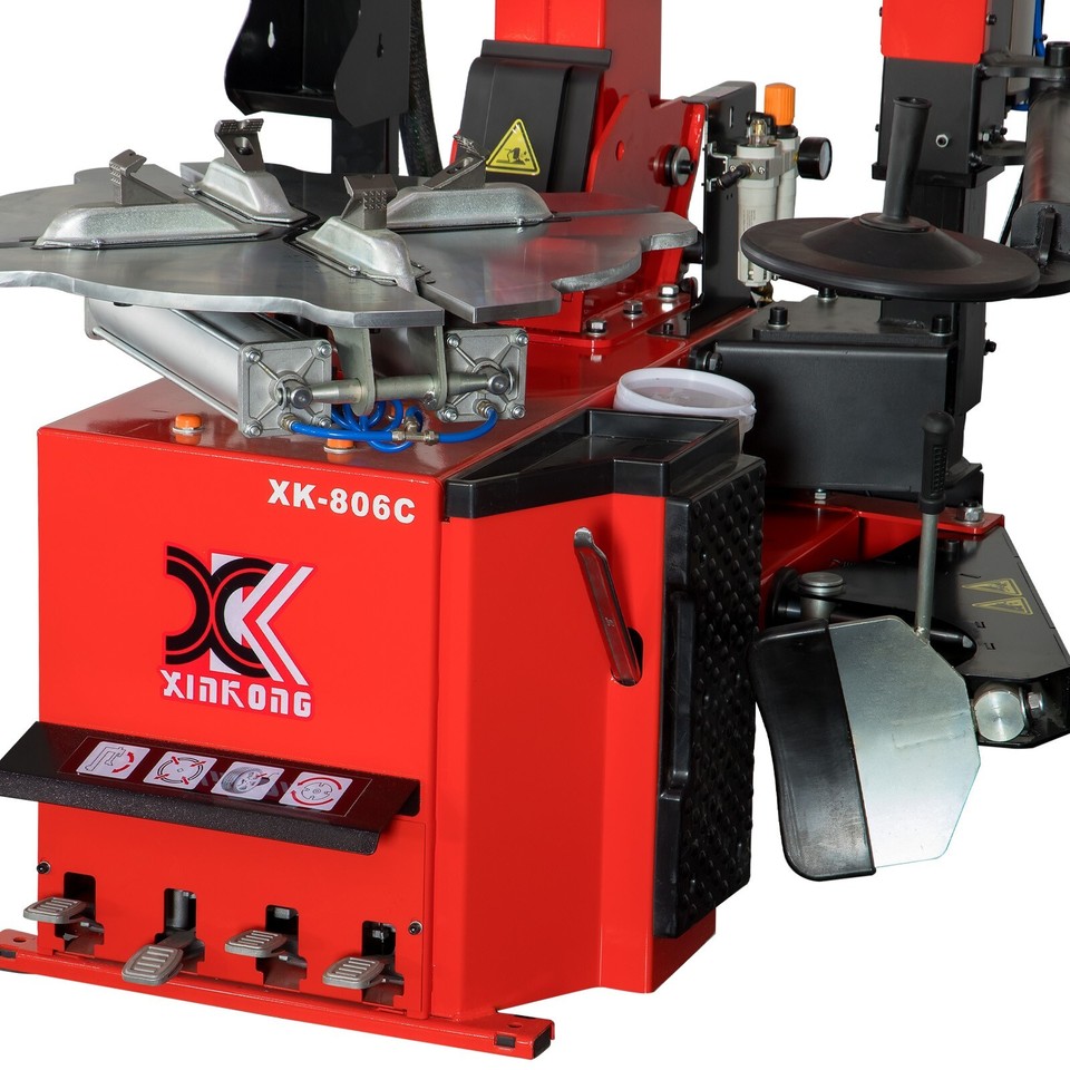 XK 806C Tire Changer Machine 2.0 HP Rim Clamp 14”-28“ Auto Repair Wheel ...