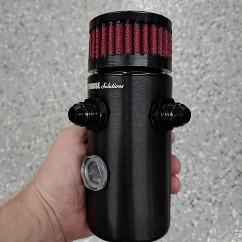 Mighty Mouse Solutions Mild Oil Catch Can For 2016+ Gen 6 Camaro LT1 ...