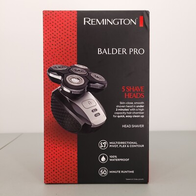 Remington Balder Pro Head Shaver 5 Heads Waterproof Cordless XR7000 ...