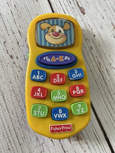 Fisher Price Mattel 2006 Plastic Play Telephone ABC Songs Sounds Works ...