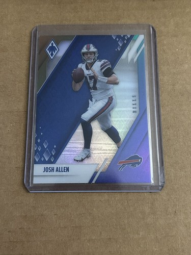 2021 Panini Phoenix Football Color Burst Josh Allen SP Buffalo Bills ...