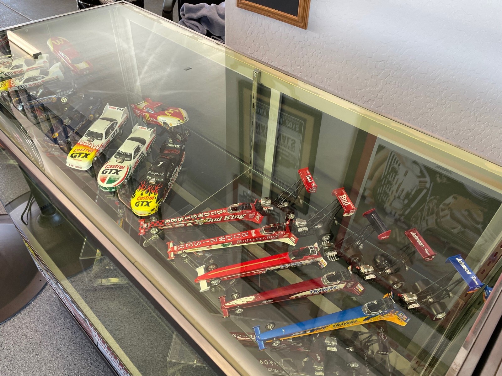 NHRA Diecast Collection with Disply Cases and Original Boxes | eBay