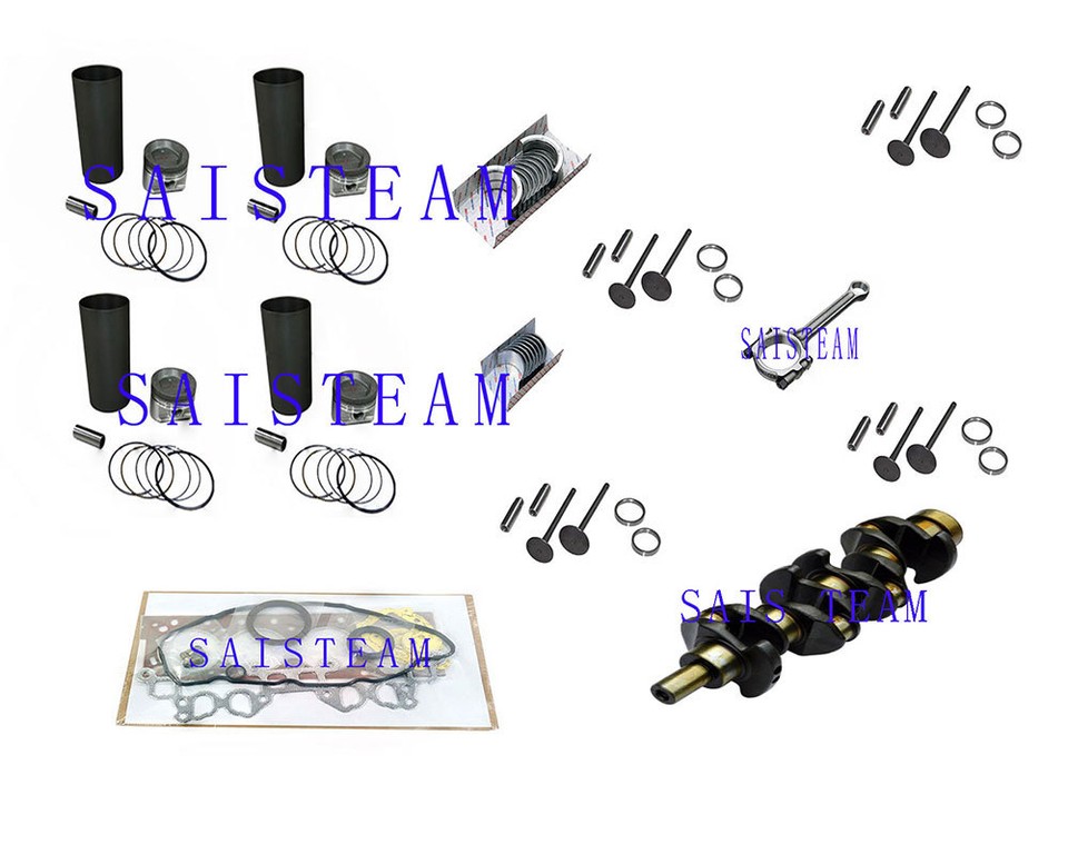Niissan K25 Engine Rebuild Kit Crankshaft Con-Rod TCM HANGCHA HELI PLG ...