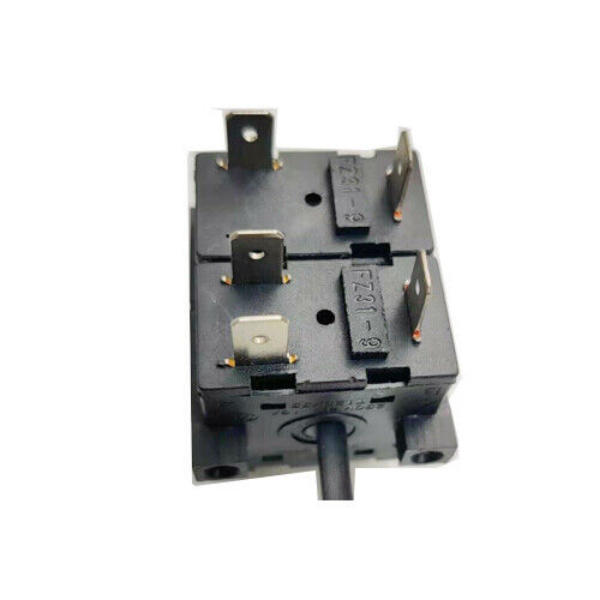 FZ31-9 Electric Oven Function Selector Switch 8 Pins 6 Positions Rotary ...