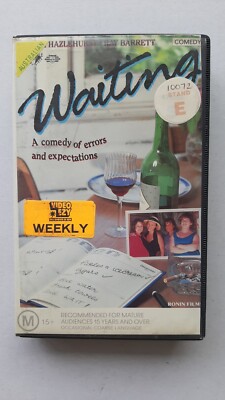 Classic and rare Australian Film – VHS – Waiting (1990) Noni Hazlehurst ...