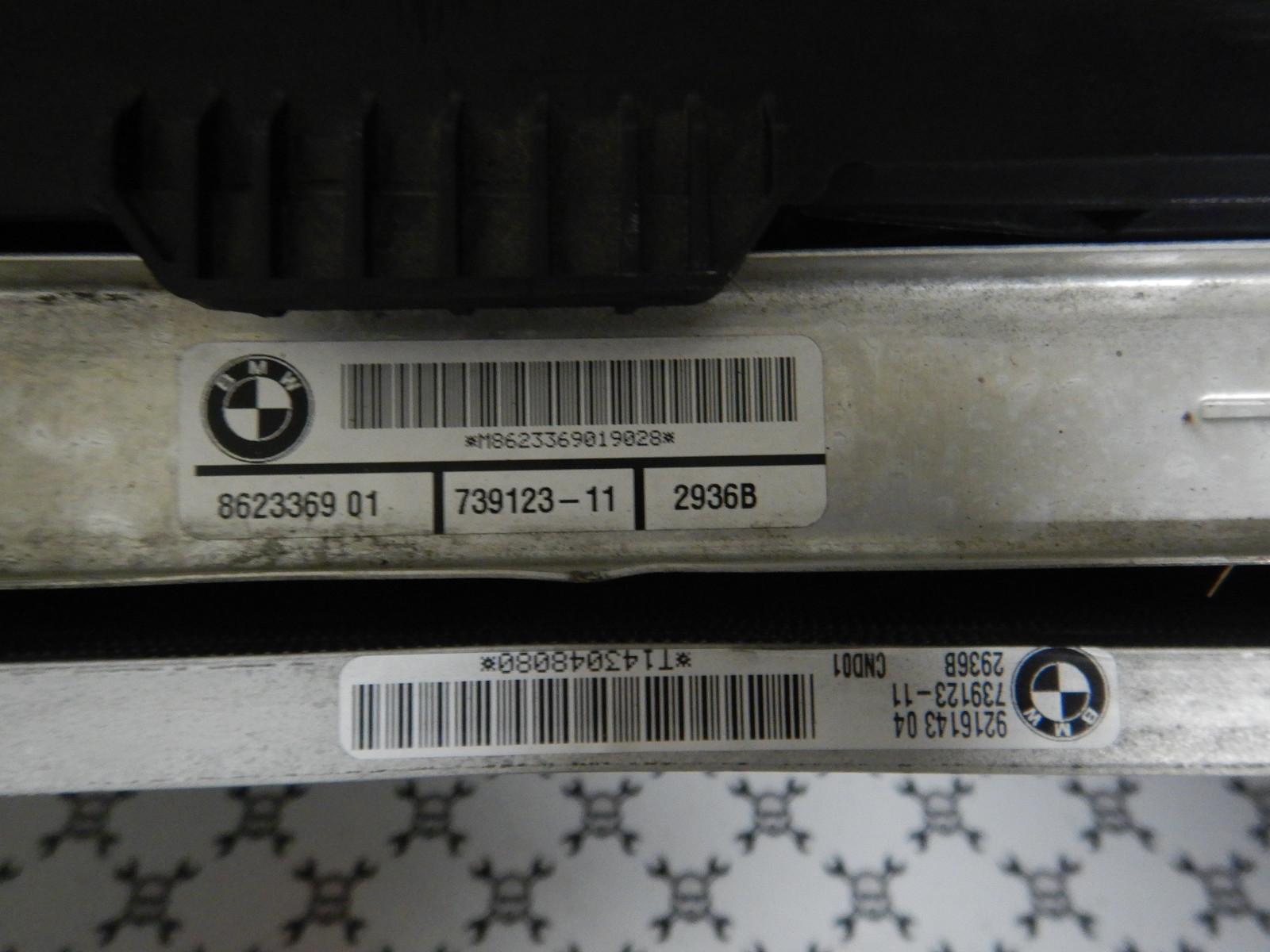 2013 2014 2015 2016 BMW X3 F25 CONDENSER/COOLING FAN/RADIATOR/ TURBO ...