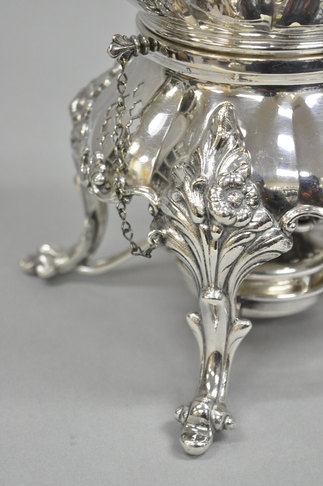 Antique Reed & Barton Winthrop Silver Plated Baroque Tea Set w/ Wilcox ...