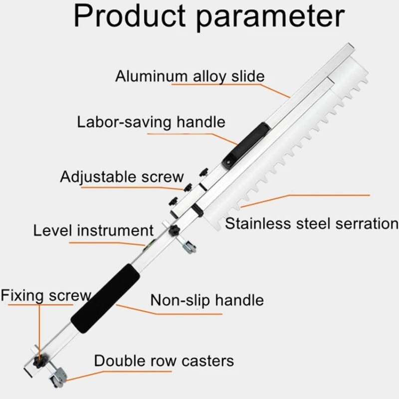 Flat Plasterer Mason Tiling Tools Special Floor Tile Mortar Rake Tile ...