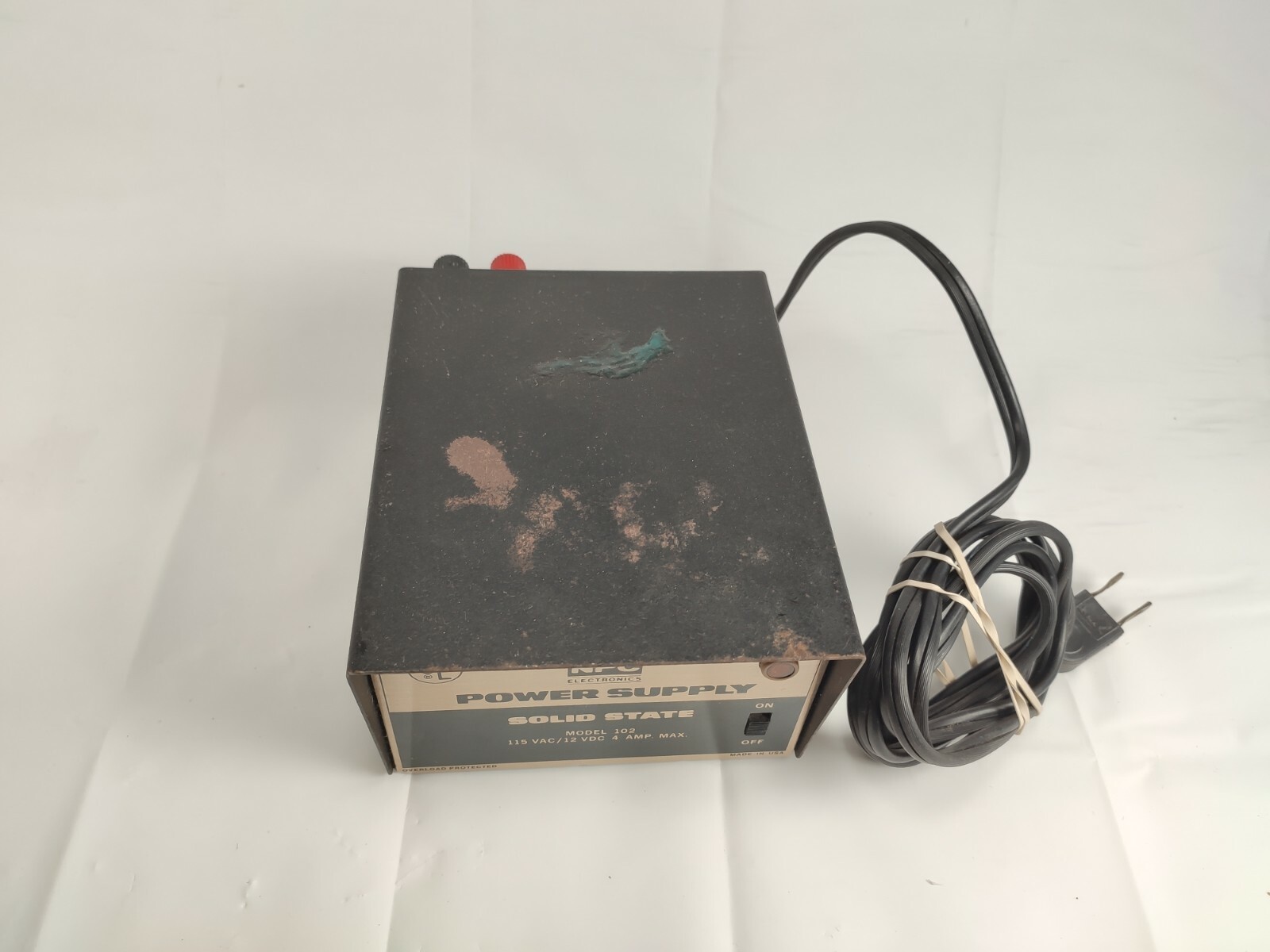 NPC Model 102 - 12 Volt DC 4 Amp Power Supply | eBay