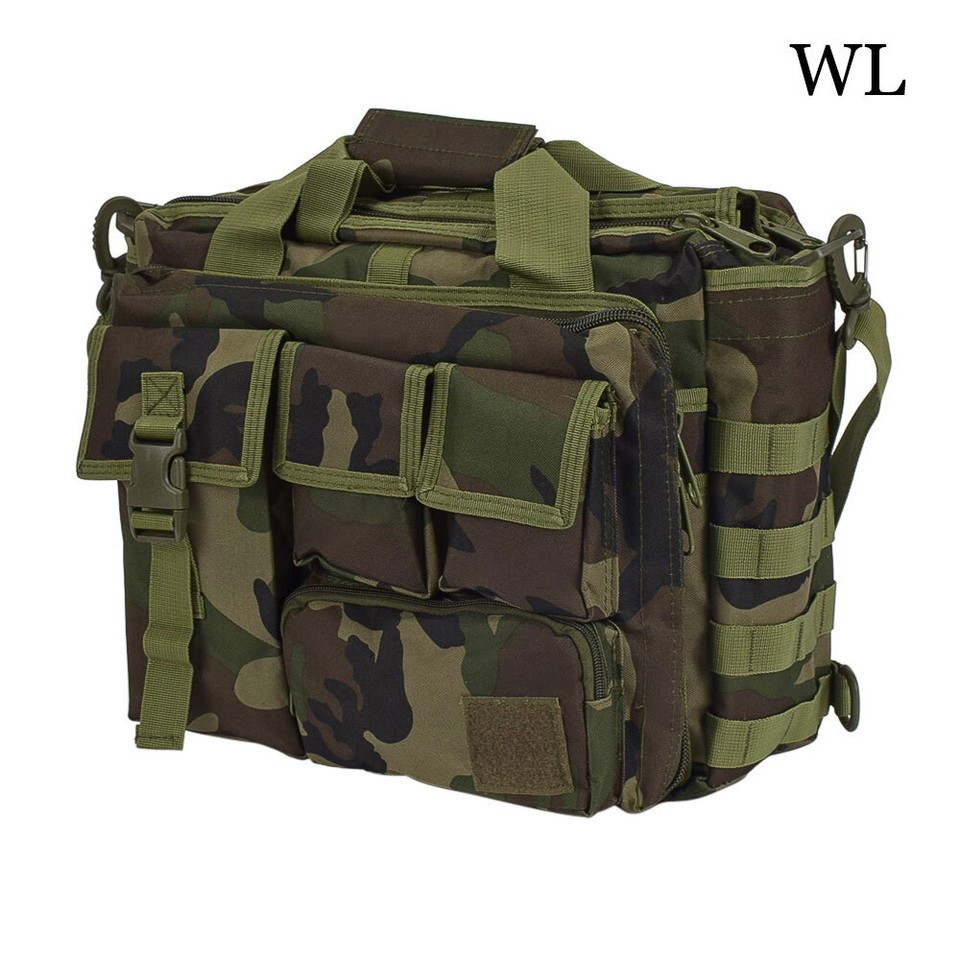 Mens Military Tactical Shoulder Messenger Bag Laptop Hand Tote ...
