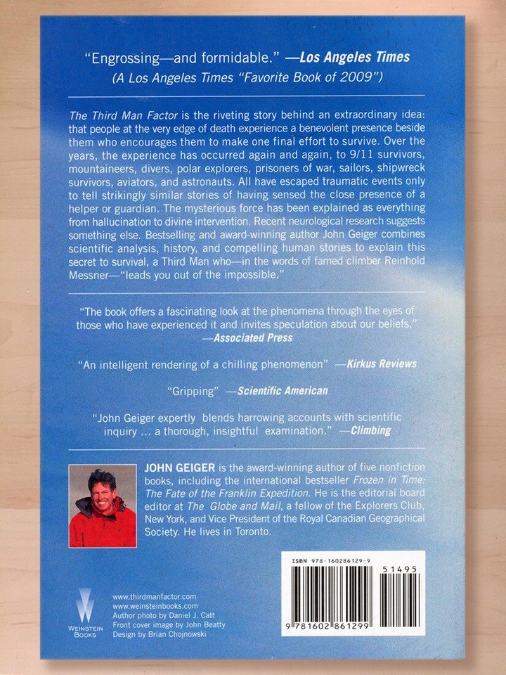 The Third Man Factor: Surviving the Impossible by John Geiger ...