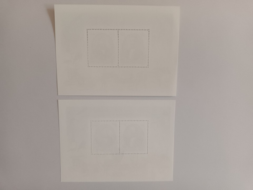 DDR 1989 Lot 2x Block 98 Alfred & Christian Brehm, postfrisch ...