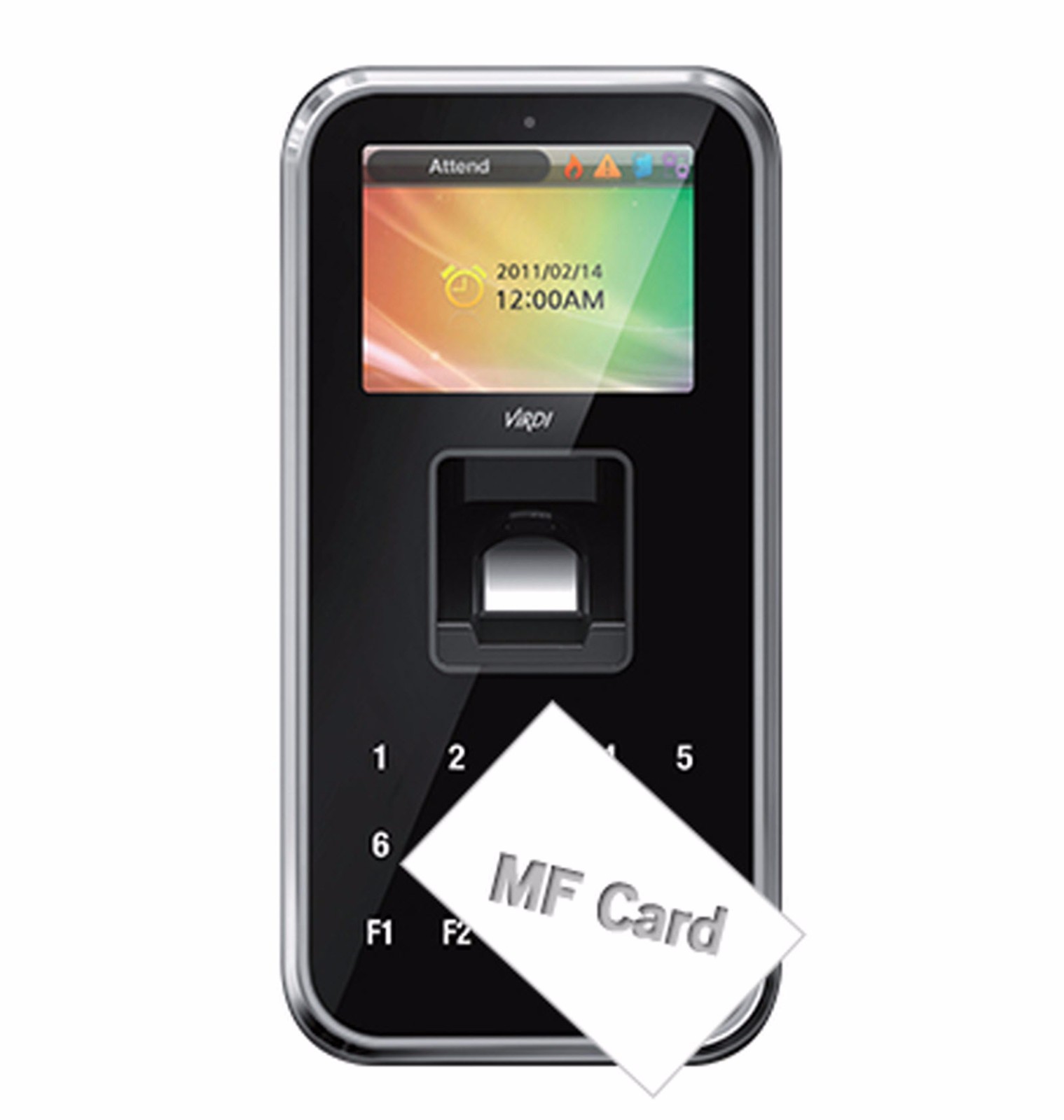 ViRDI AC-5000 PLUS SA IP65 Fingerprint Card Terminal Time Attendance 13 ...