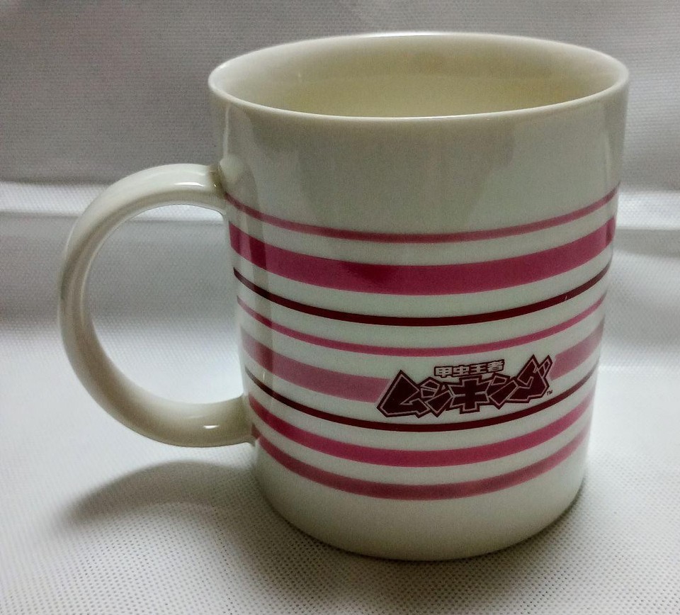 Mushiking Mug with Stag Beetle Illustration | eBay