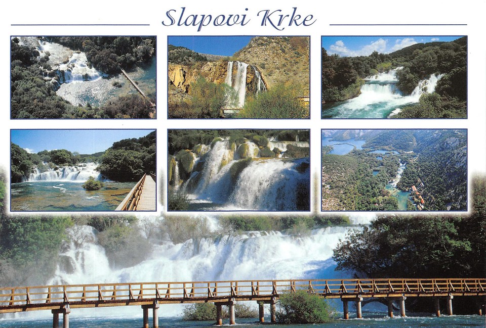 CROATIA HRVATSKA SLAPOVI KRKE | eBay