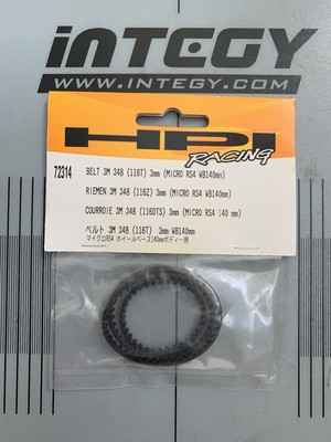 HPI 72314 MICRO RS4 DRIVE BELT NOT FOR SUPER NITRO MINI | eBay
