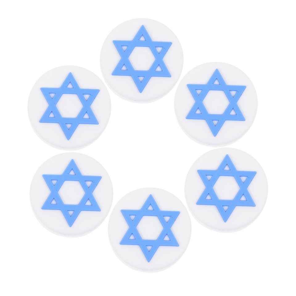 6Pcs Racket Vibration Dampeners National Flag Design Tennis Racket ...