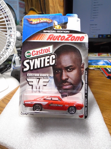 Hot Wheels Auto Zone Castrol Syntec '69 Dodge Charger R/T | eBay