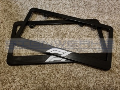 Formula 1 License Plate Frame F1 Mercedes Williams Ferrari Red bull ...