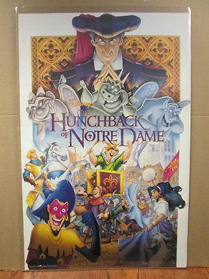 Vintage The Hunchback of Notre Dame walt disney movie poster 2773 | eBay