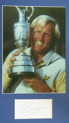GREG NORMAN MATTED AUTOGRAPH AUSTRALIAN GOLFING GREAT (REDUCED PRICE ...