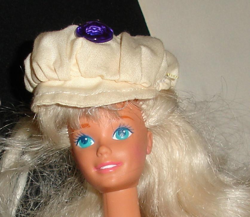 Vintage Barbie doll family hat headwear visor Heart Family California ...