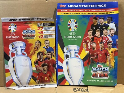 Topps Match Attax UEFA EURO 2024 Germany Mega Starter Pack & Update ...