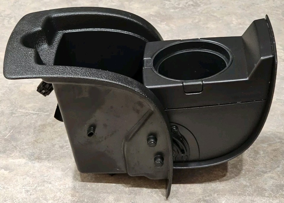 06 2010 Hummer H3 Rear Seat Cup Holder Assembly W/ Rubber Insert OEM | eBay
