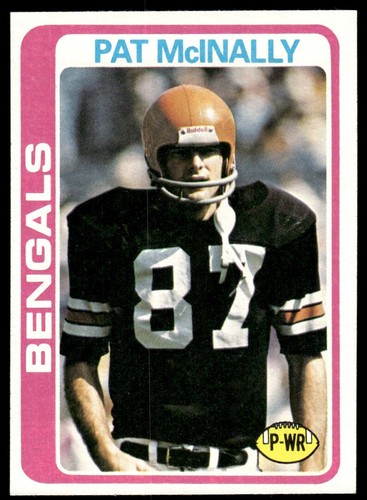 1978 TOPPS PAT MCINALLY B CINCINNATI BENGALS #354 | eBay