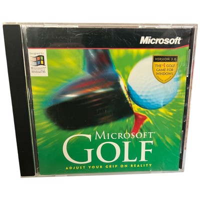 Microsoft Golf Version 3.0 1996 Windows 95 - No Codes 93007071371| eBay
