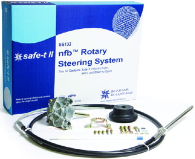 18 Ft Seastar Teleflex No FeedBack NFB Safe-T II Rotary Steering System ...